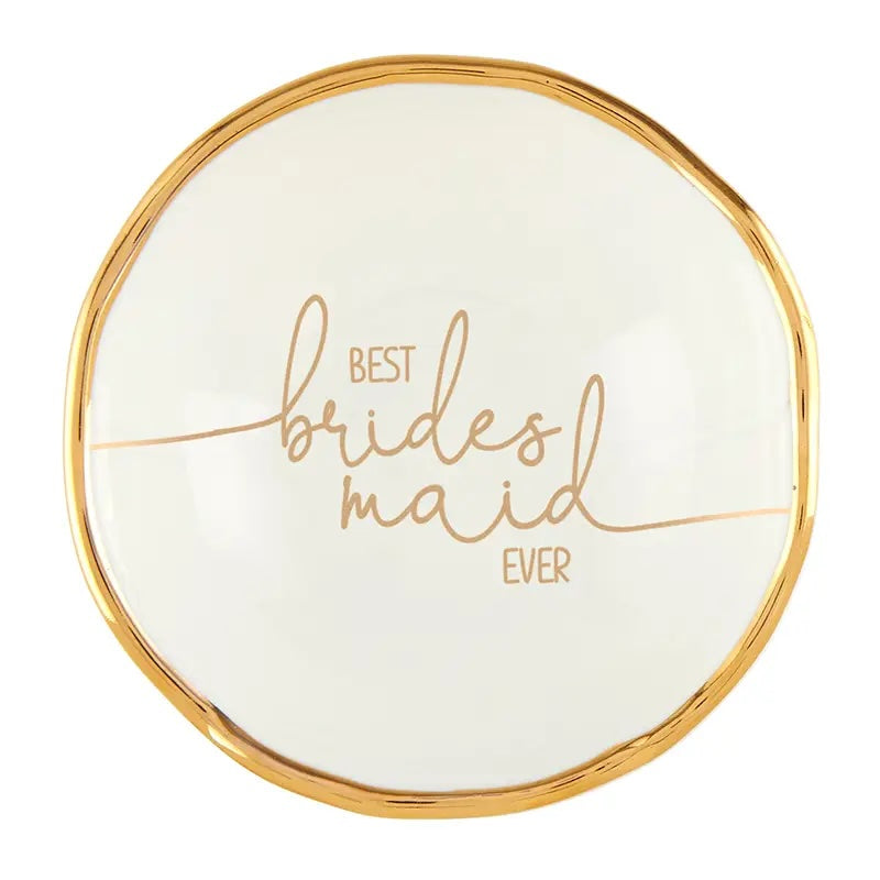 Best Bridesmaid Jewelry Dish – Sissy’s Floral & Gifts